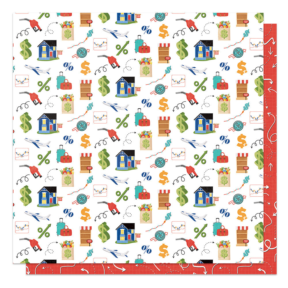 Photo Play Papers - Inflation Nation - Expenses - 2 Sheets ...